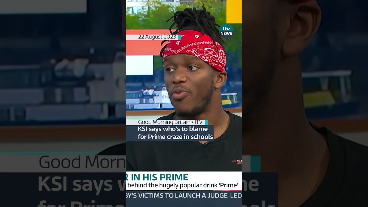 KSI says who’s to blame for Prime craze in schools #itvnews #ksi #prime ...