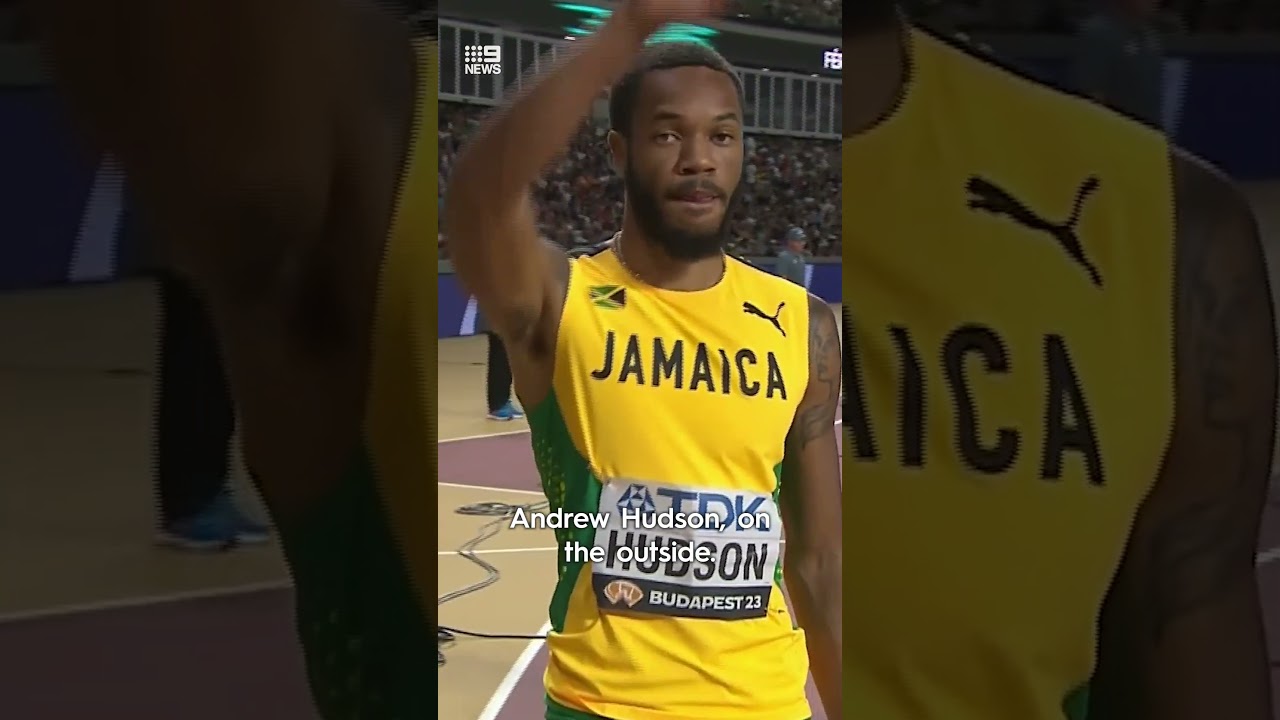 Jamaican sprinter races after being hit by glass in eye - The Global Herald