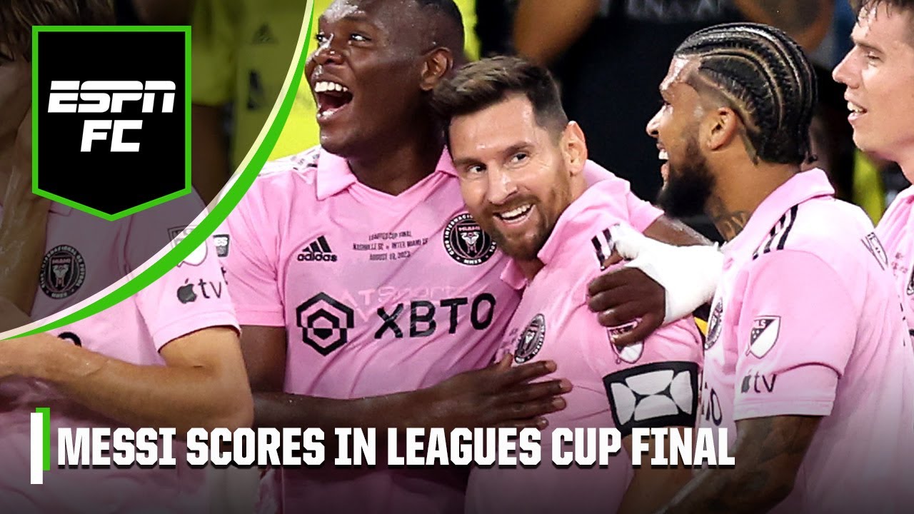 LIONEL MESSI SCORES IN HIS 7TH-STRAIGHT INTER MIAMI MATCH | ESPN FC ...