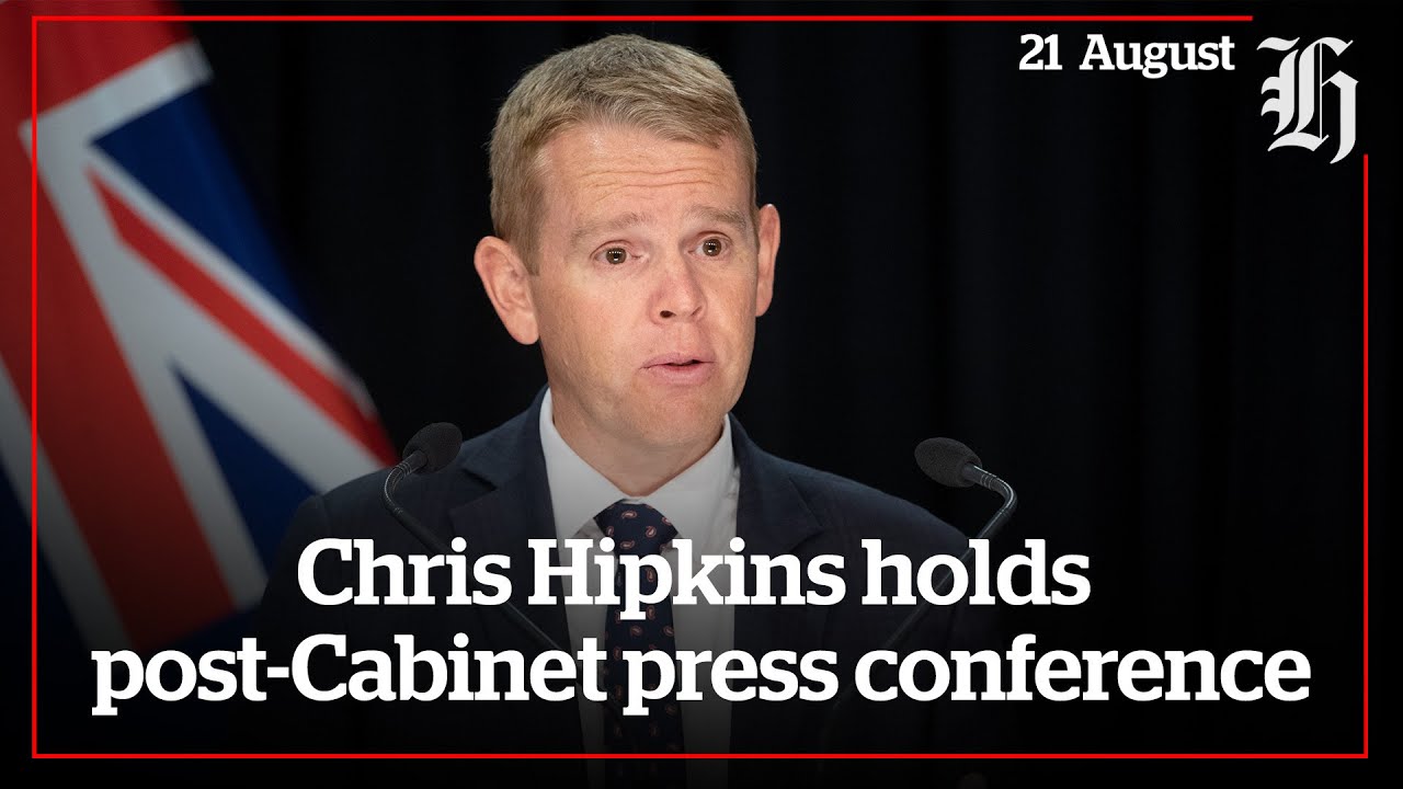 Chris Hipkins holds post-Cabinet press conference | nzherald.co.nz ...