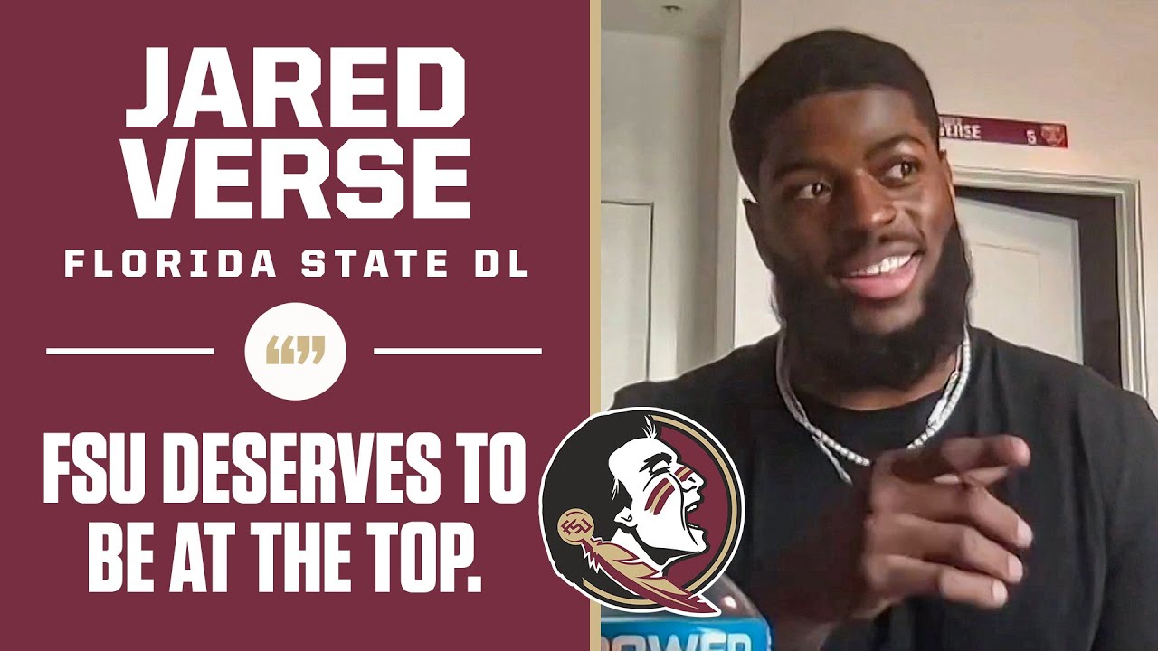 Florida State DL Jared Verse Believes FSU Could Be At The Top Of CFB ...