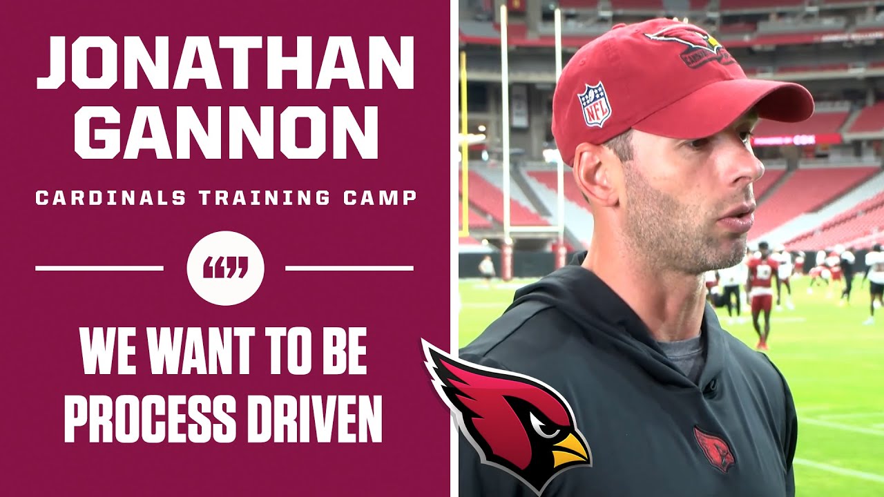 Cardinals Training Camp: Jonathan Gannon says they want to be process ...