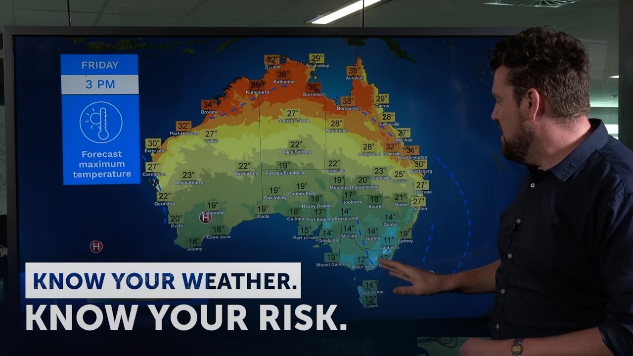 Australia Weather: Weather Update: Weather forecast, Friday 18 August ...