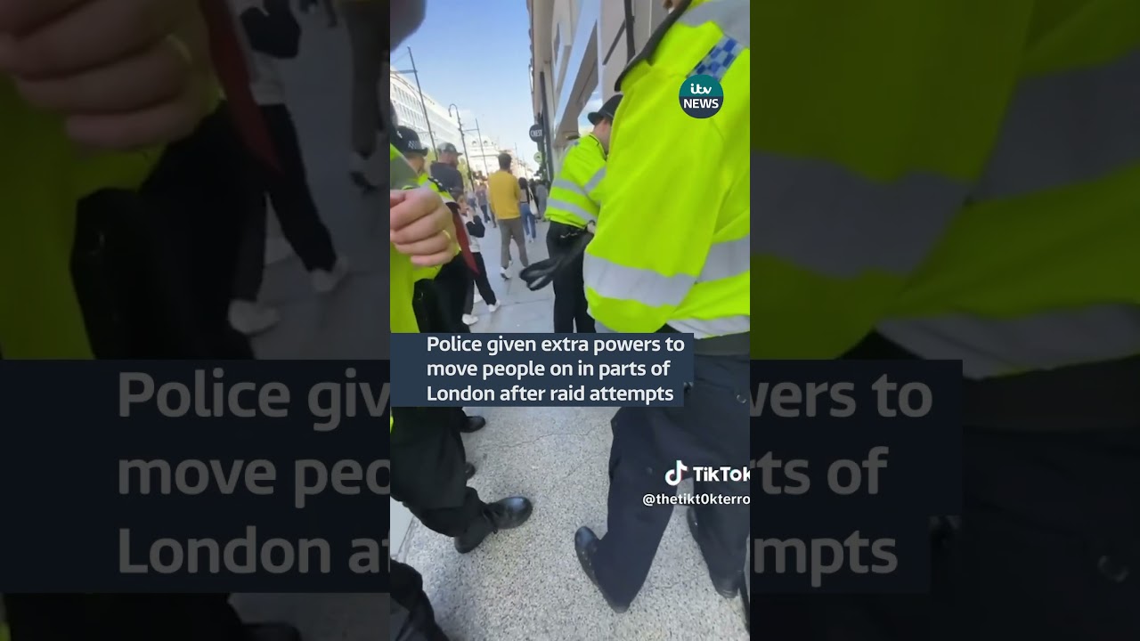Police given extra powers to move people on in parts of London after ...