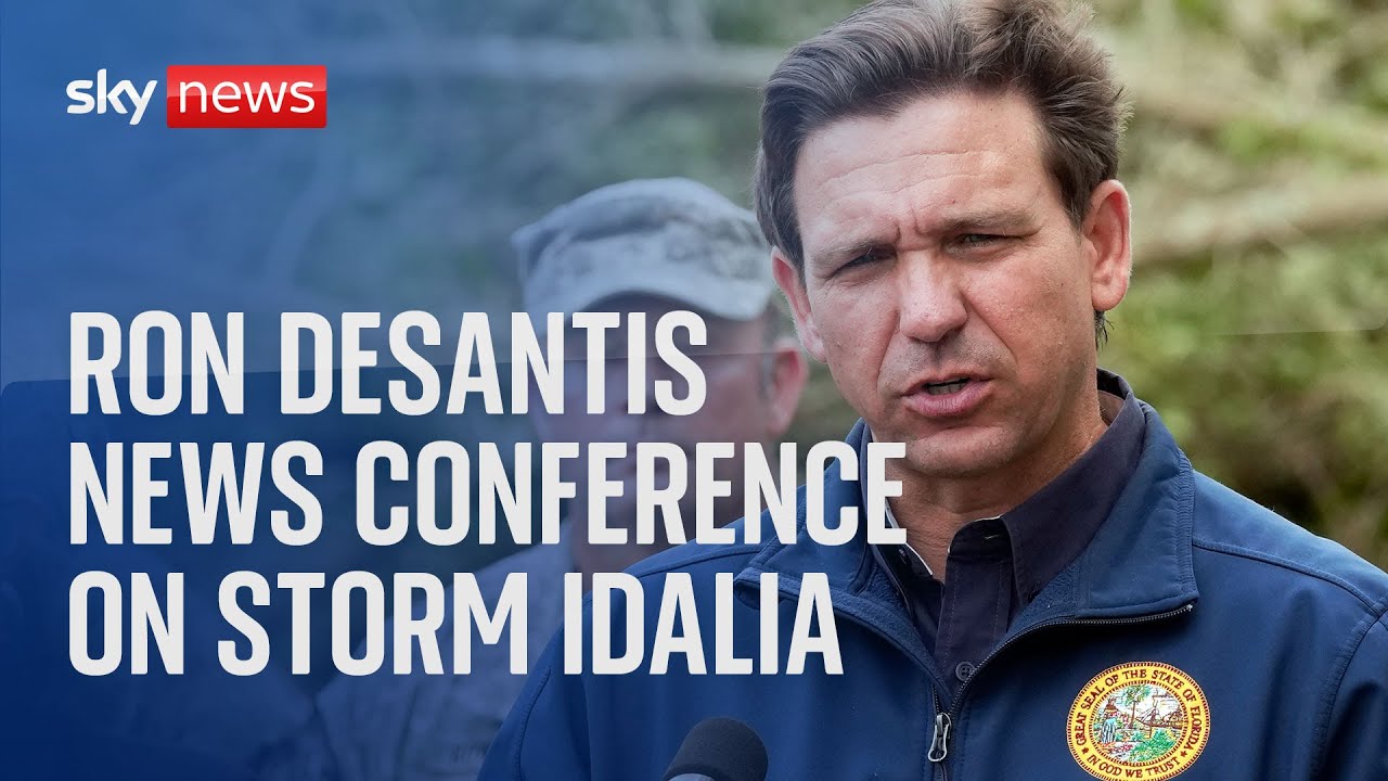 Watch live: Florida governor news conference on Storm Idalia ...