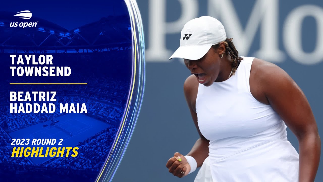 Taylor Townsend vs. Beatriz Haddad Maia Highlights | 2023 US Open Round 2 - The Global Herald