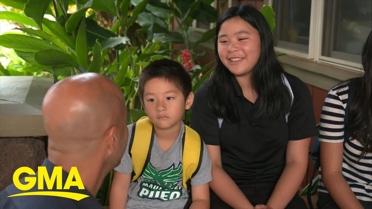 Students return to school in Maui l GMA - The Global Herald