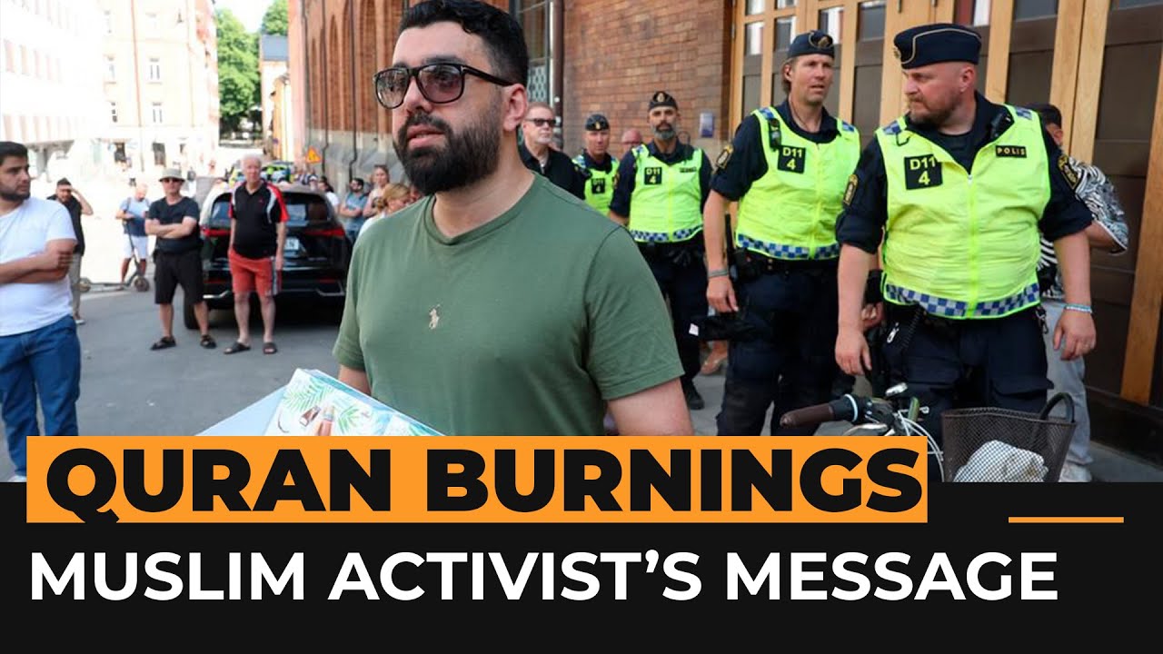 Muslim activist takes message of tolerance to Quran burnings | Al ...
