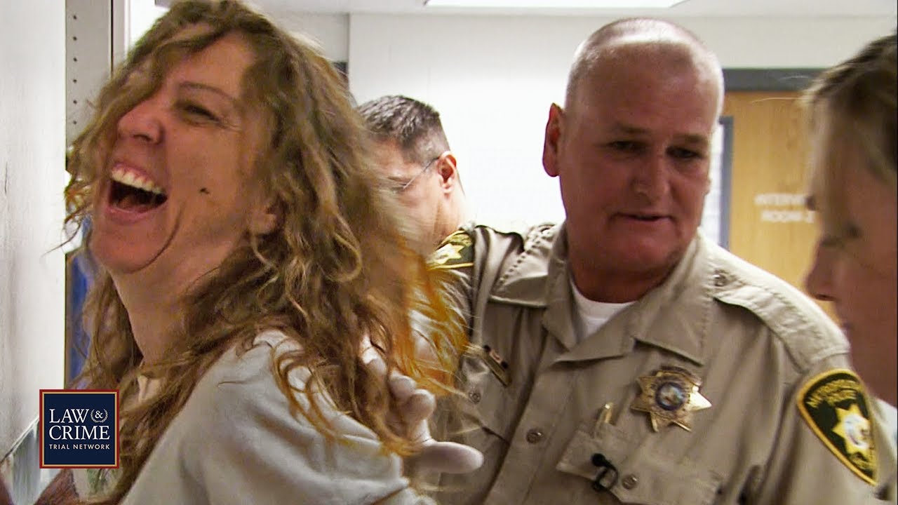 Belligerent Woman Gets Restrained for Fighting with Officers (JAIL ...
