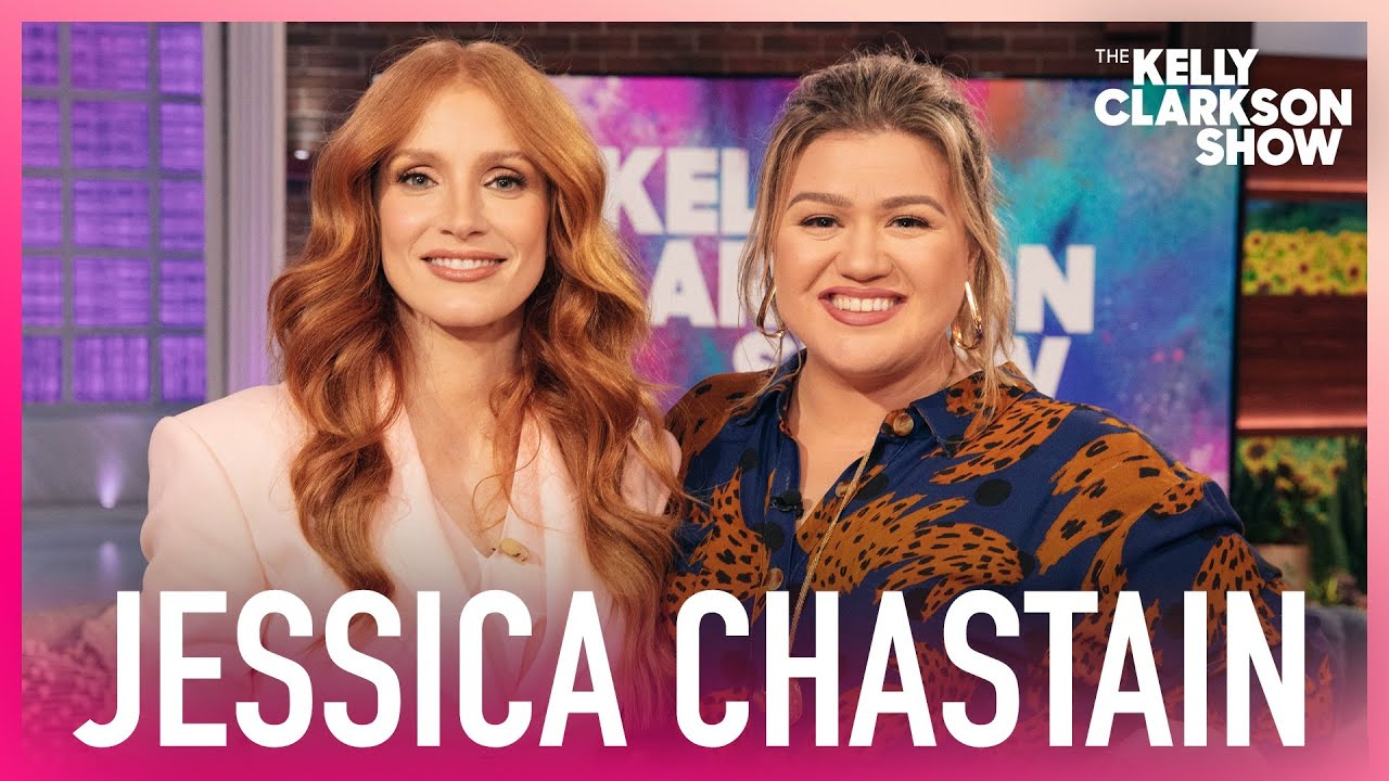 Jessica Chastain Teaches Musical CPR Compression Hack To Kelly Clarkson ...