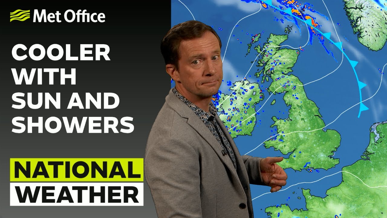 10/08/2023 – Becoming fresher with showers – Evening Weather Forecast ...