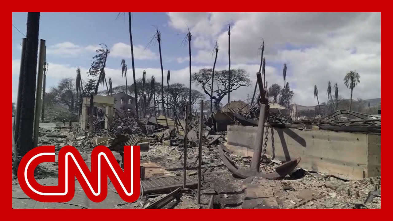 'Utter scorched devastation': A look at Lahaina wildfires' destruction ...