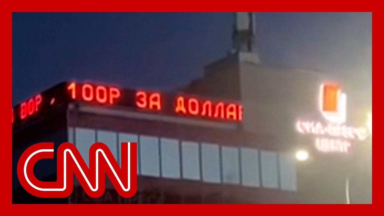 News ticker on Russian building blasts Putin as Ruble sinks - The ...