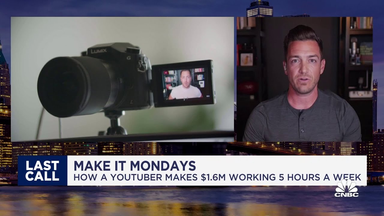 Make It Mondays: How a YouTuber makes $1.6 million working five hours a ...