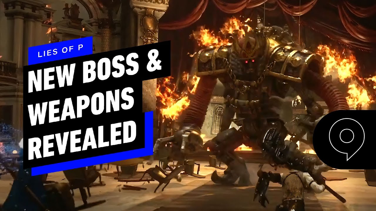 Lies of P - King of Puppets Boss and New Weapons Revealed | gamescom ...