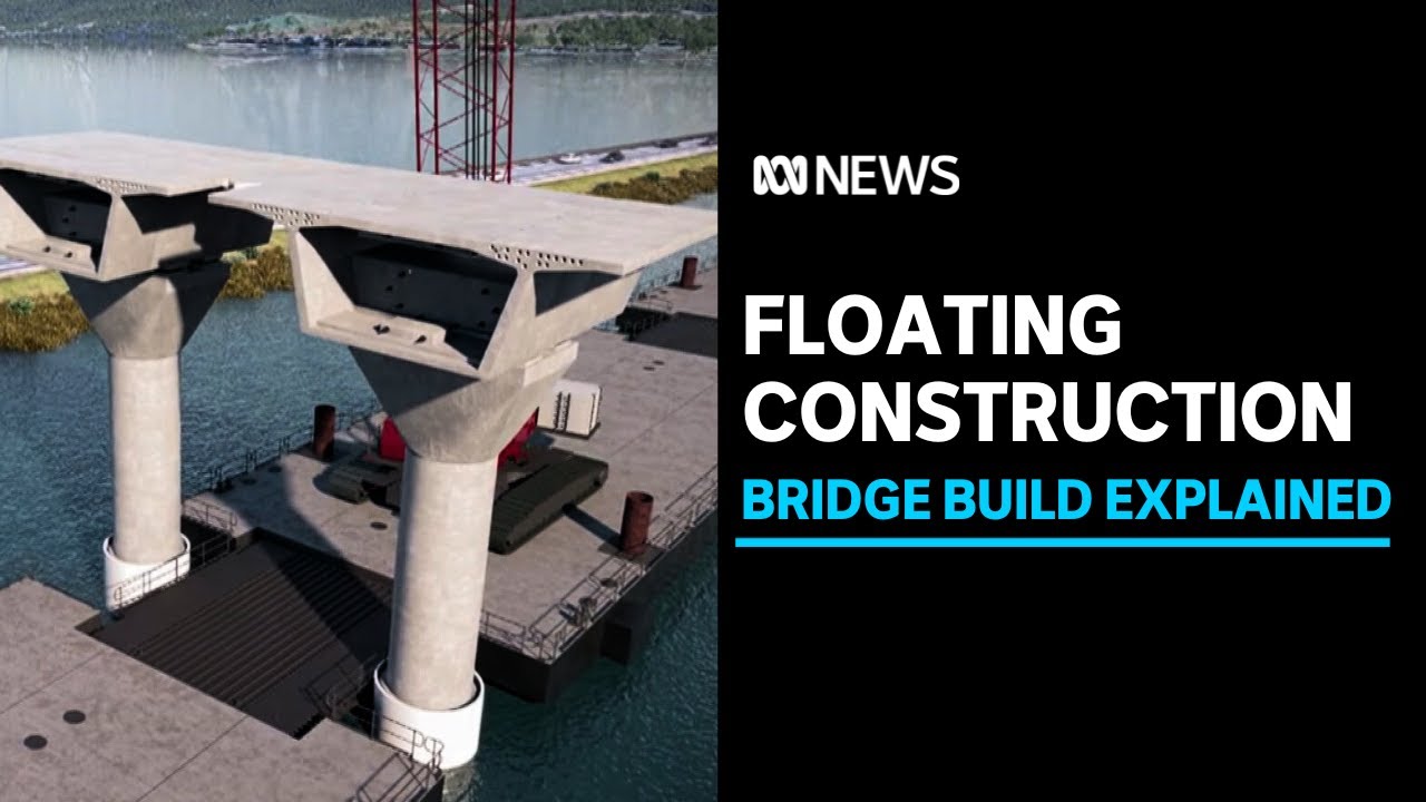 A floating construction site: Tasmania’s biggest bridge build explained ...