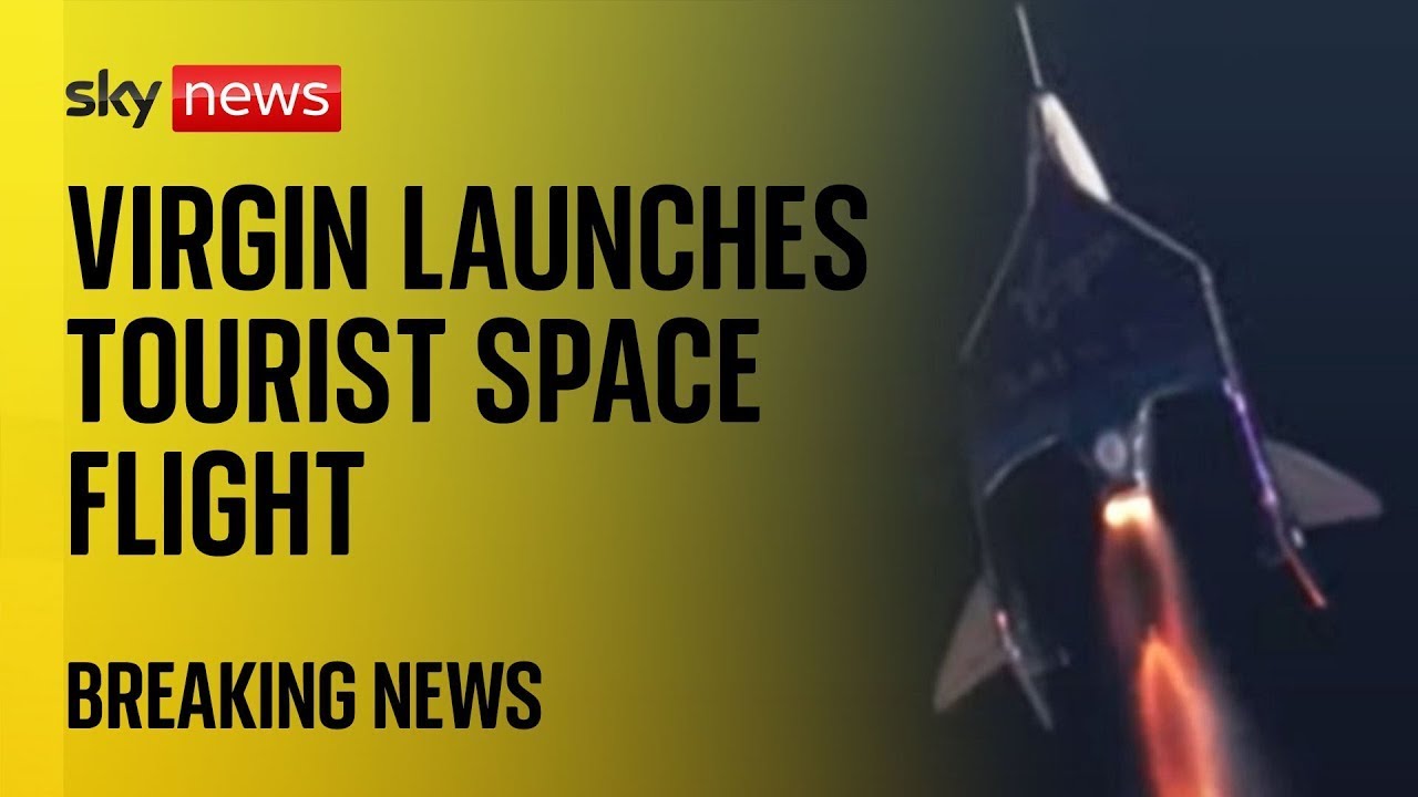 Virgin Galactic: First space tourists journey back to Earth - The ...
