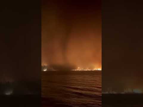 'Incredibly rare' fire whirl caught on camera in Canada - The Global Herald