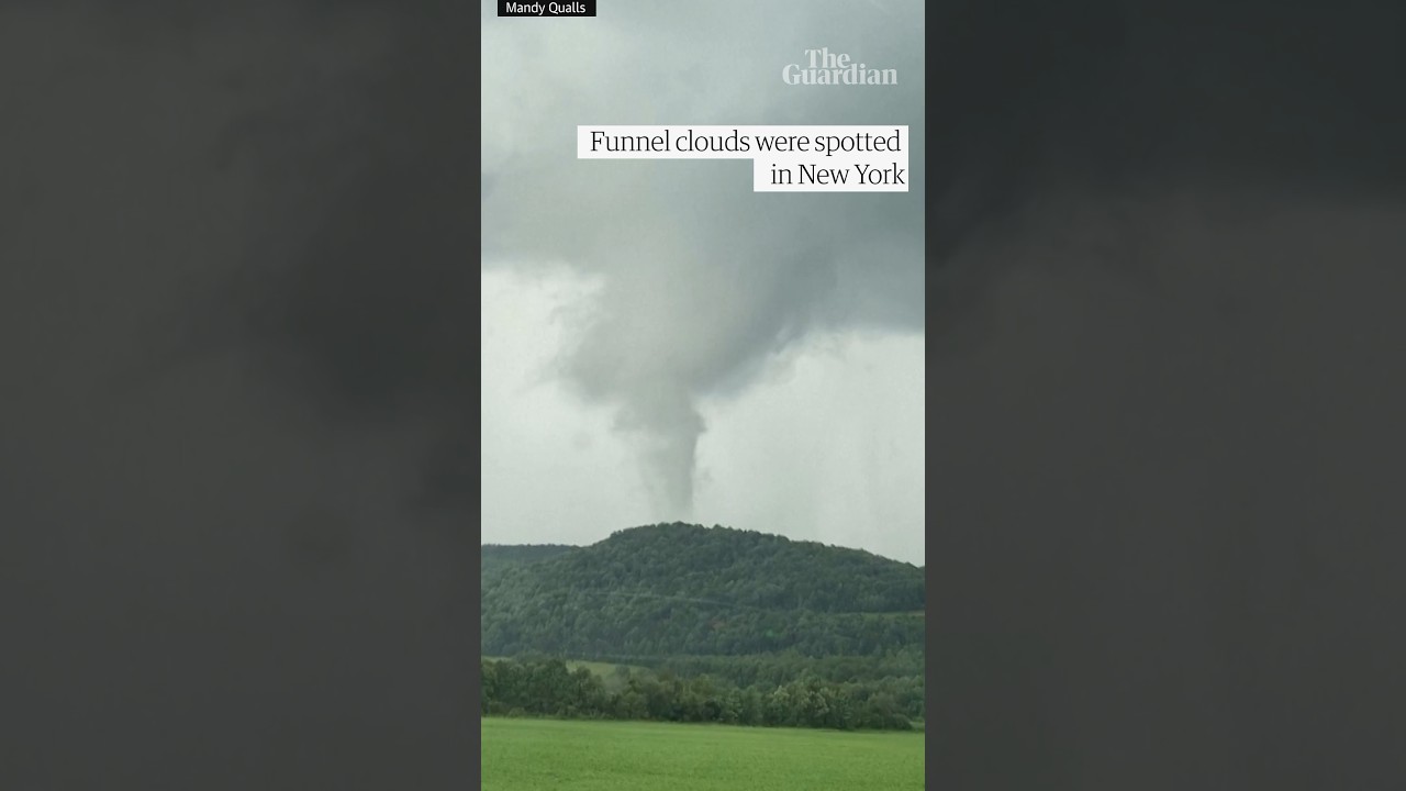 Funnel clouds seen in New York amid tornado warnings - The Global Herald
