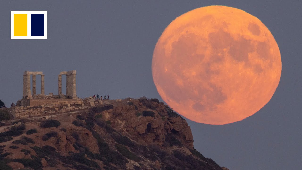 Rare blue supermoon lights up the sky - The Global Herald