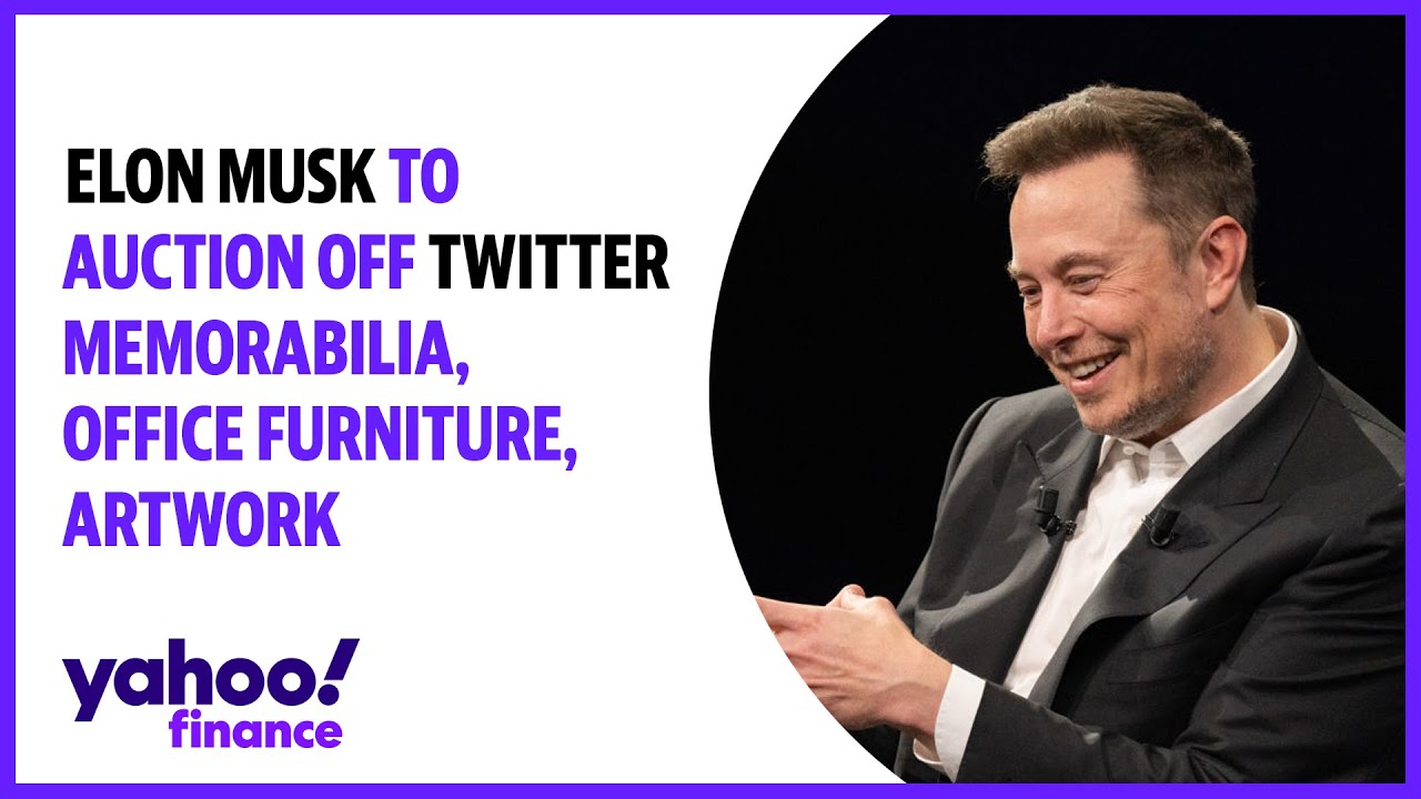 Elon Musk's X to auction off Twitter pieces from company headquarters ...