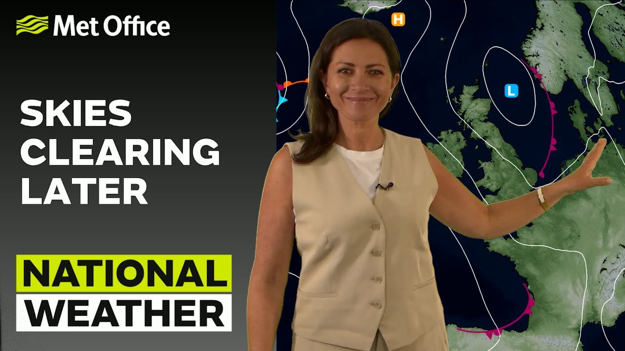 29/08/23 – Scattered showers still around – Evening Weather Forecast UK ...