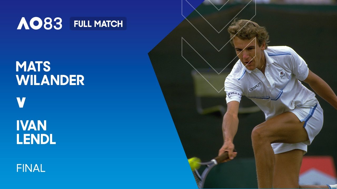 Mats Wilander v Ivan Lendl Full Match | Australian Open 1983 Final ...