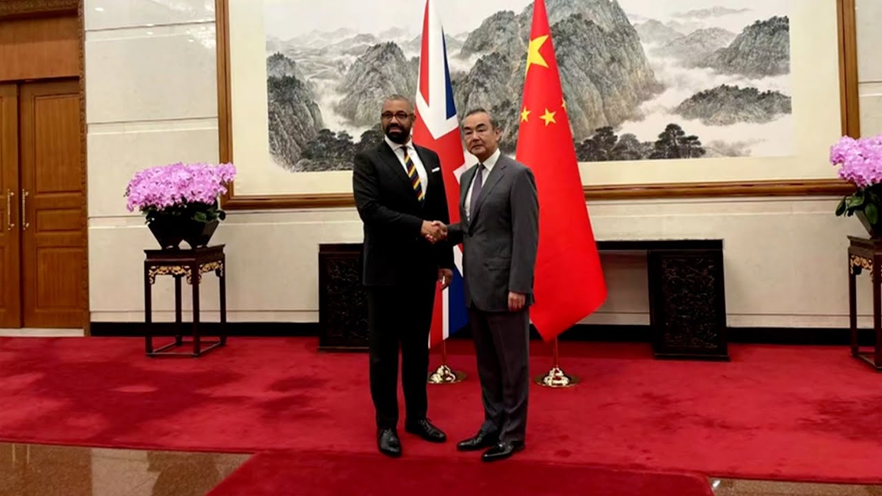 Chinese FM Wang Yi meets UK Foreign Secretary in Beijing - The Global ...