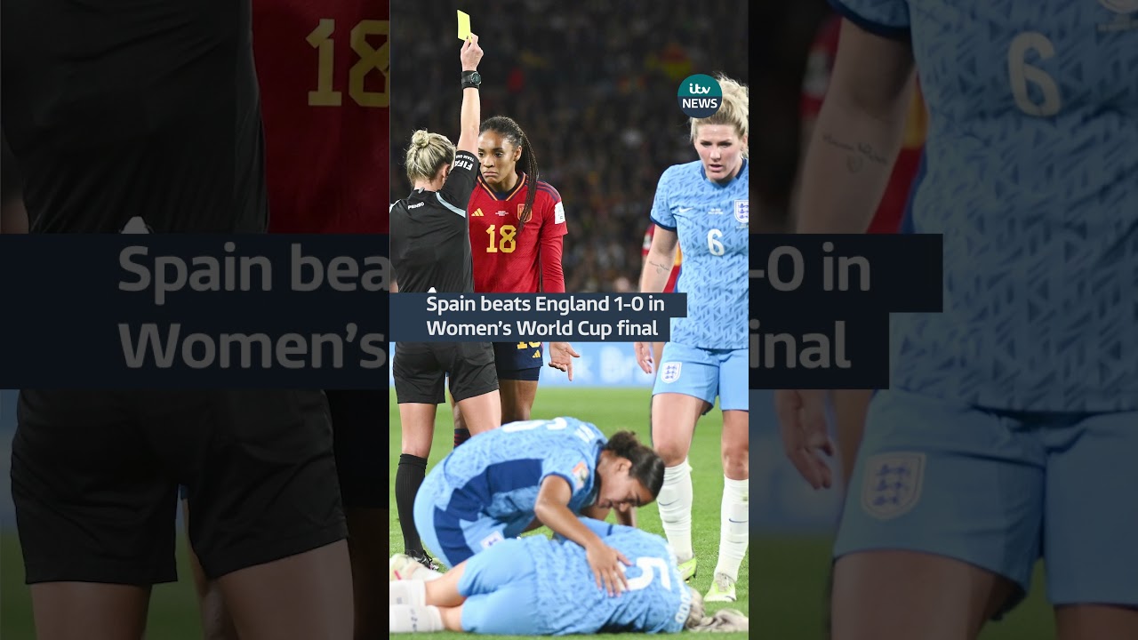 Spain beats England 1-0 in Women's World Cup final #football #worldcup #england #lionesses # ...
