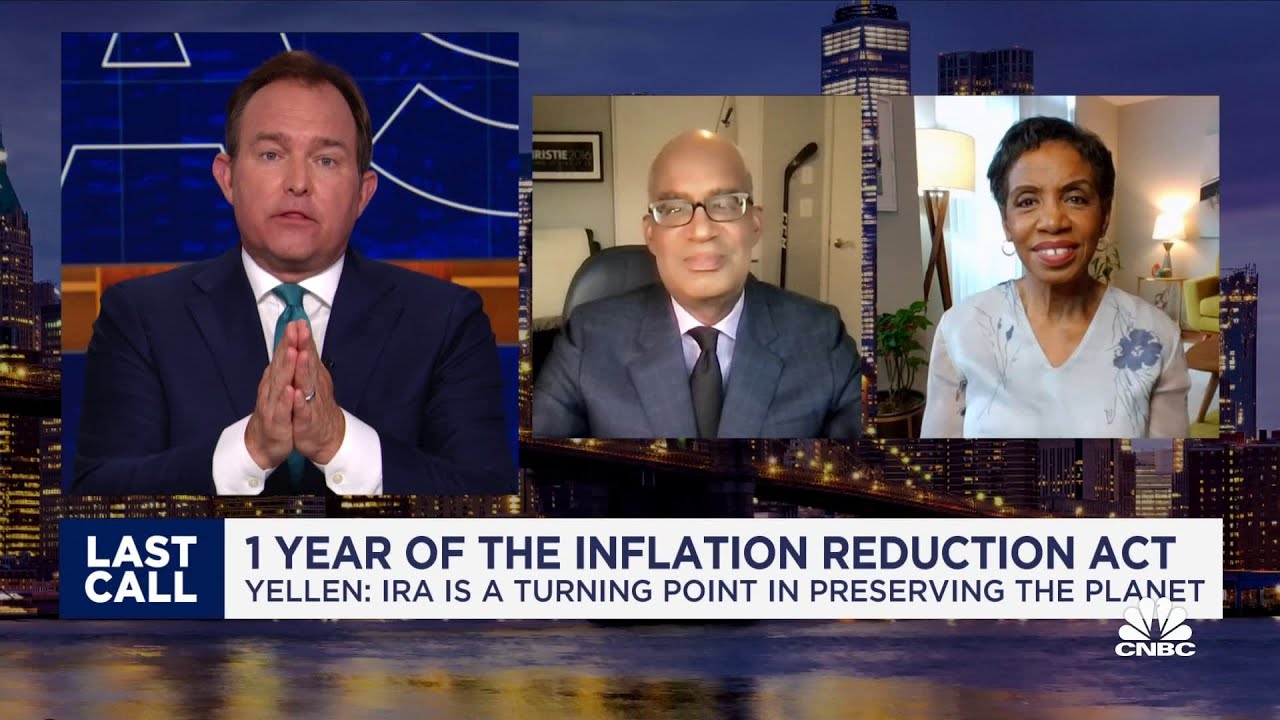 Grading the Inflation Reduction Act one year later with Fmr. Rep Donna ...
