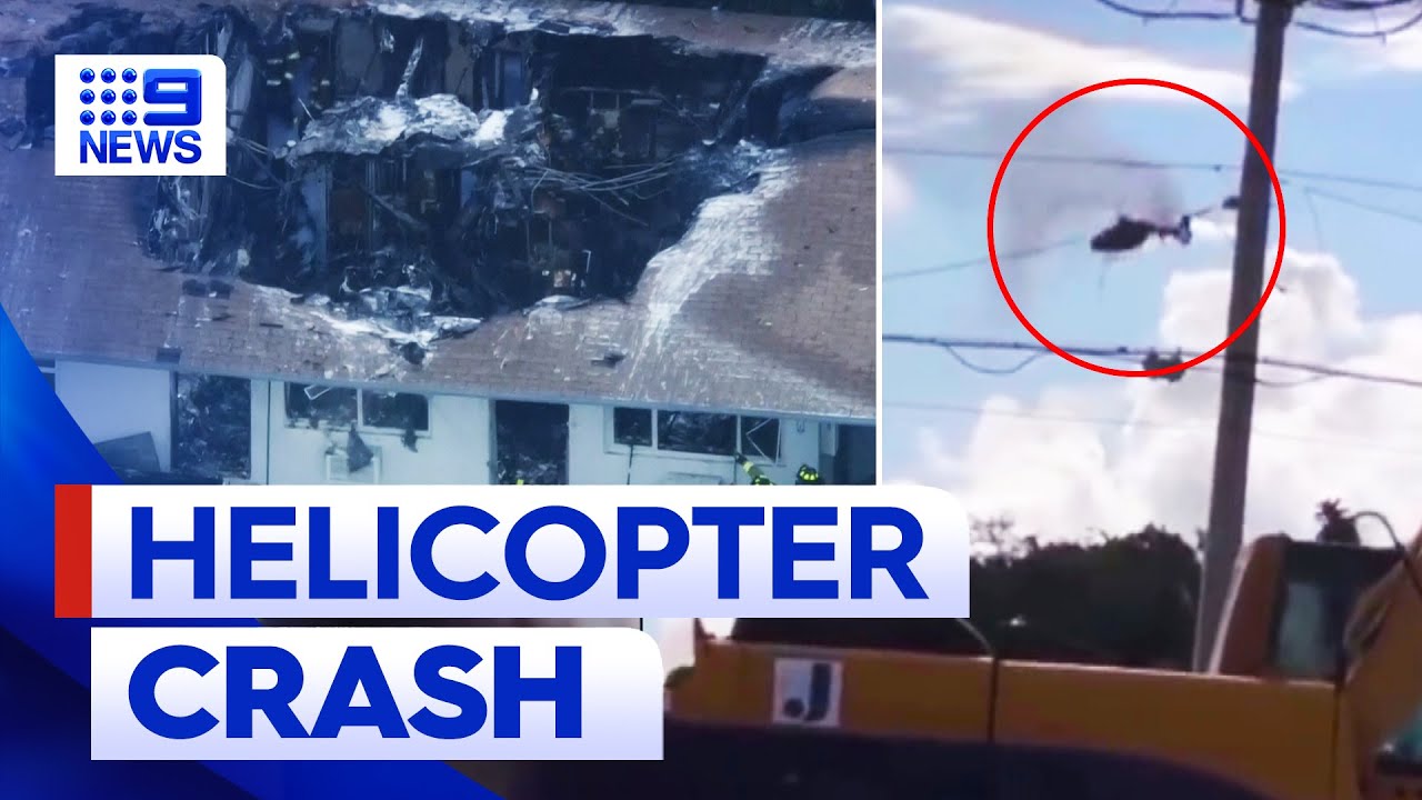 Helicopter on a rescue mission has fallen from the sky in Florida | 9 ...