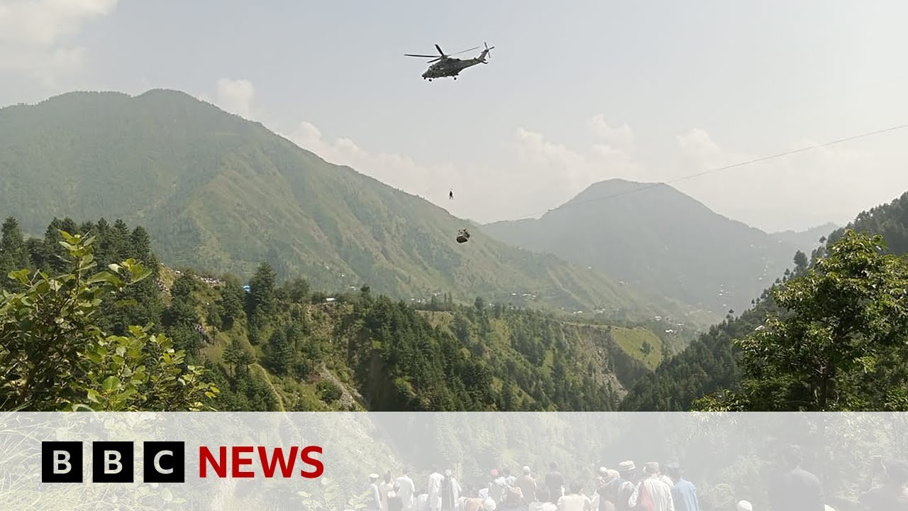 Pakistan cable car rescue under way for eight people trapped - BBC News - The Global Herald