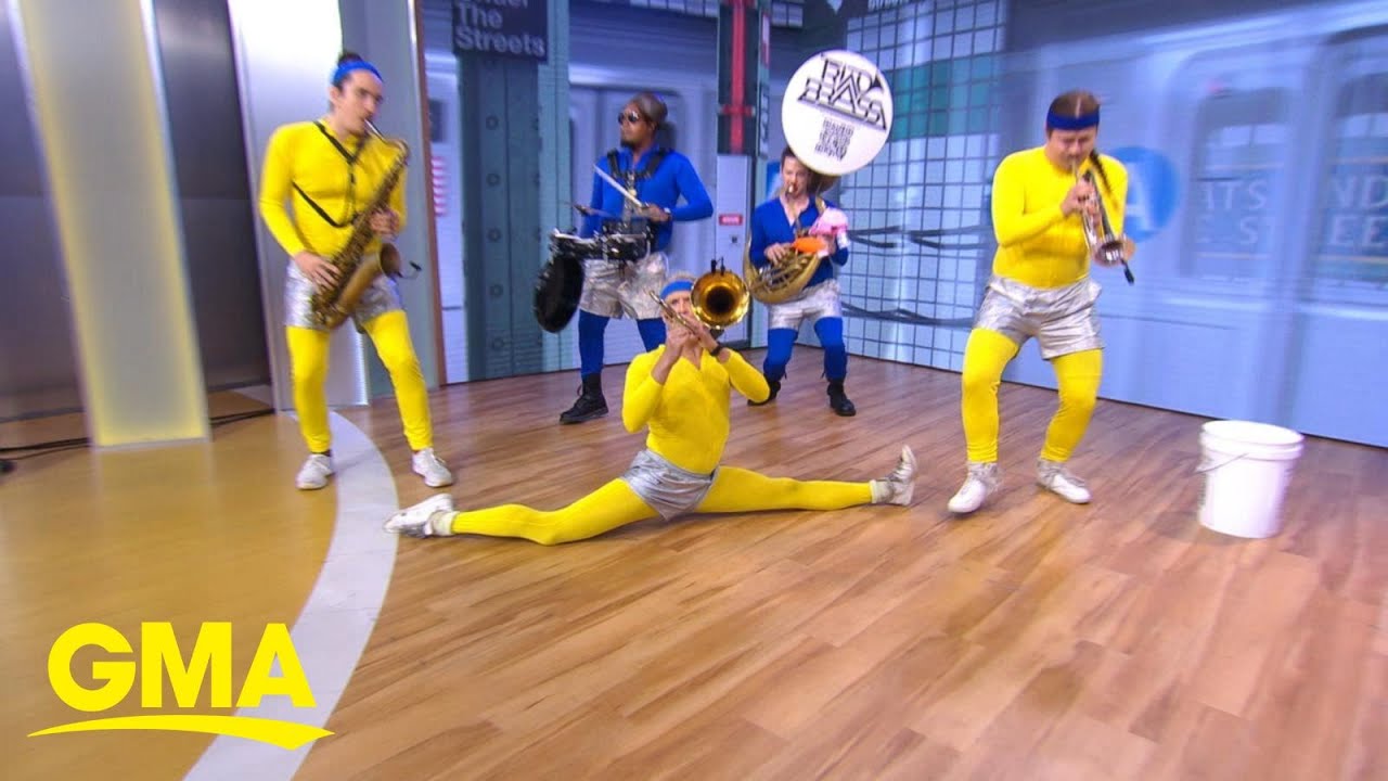 New York City performers compete in 'GMA's' 'Beats Under The Streets' l ...