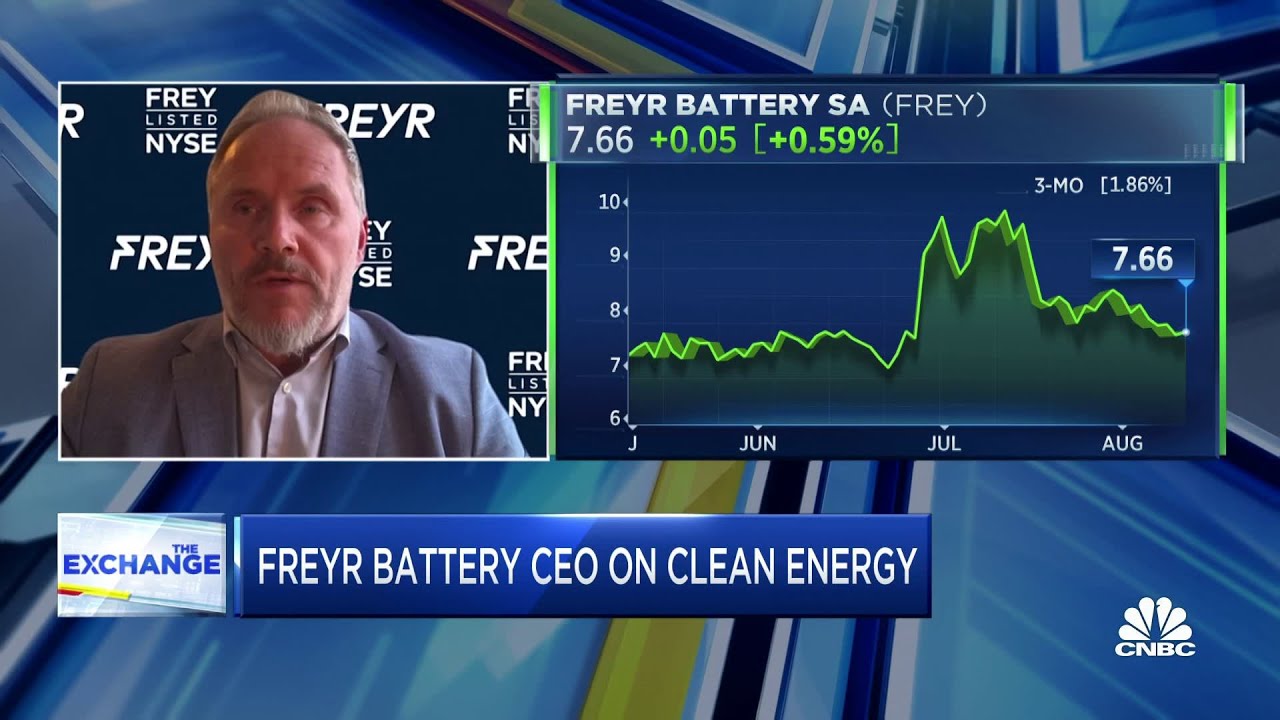 FREYR Battery CEO Tom Jensen on redomiciling company from Luxembourg to ...
