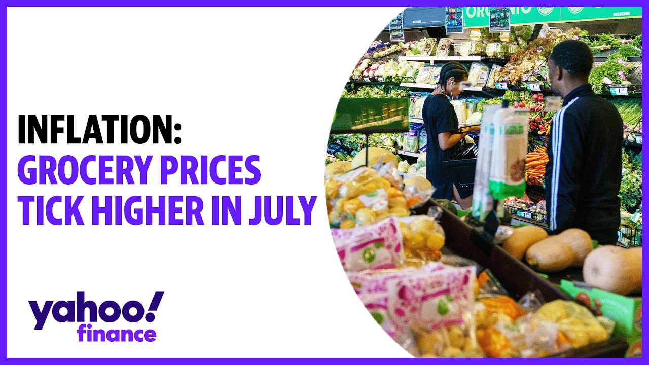 Inflation: Grocery prices tick higher in July - The Global Herald