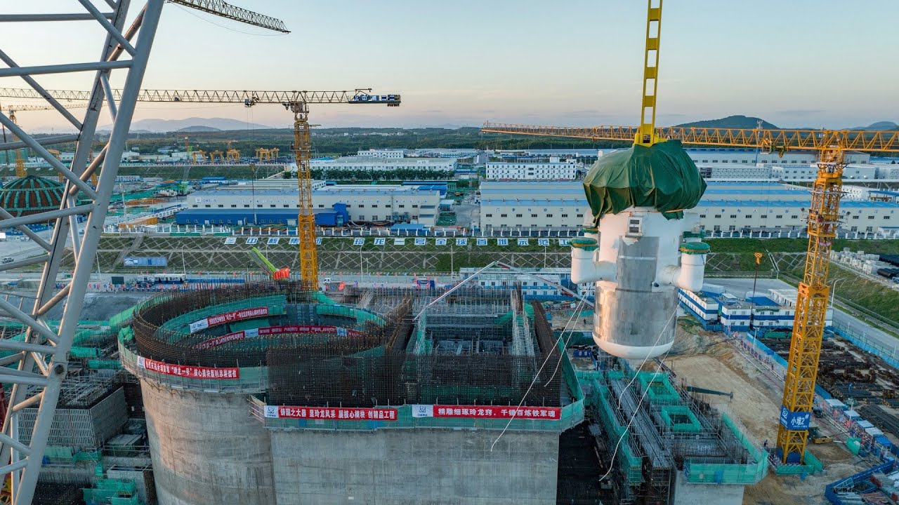 China installs core module of world's first commercial small nuclear ...