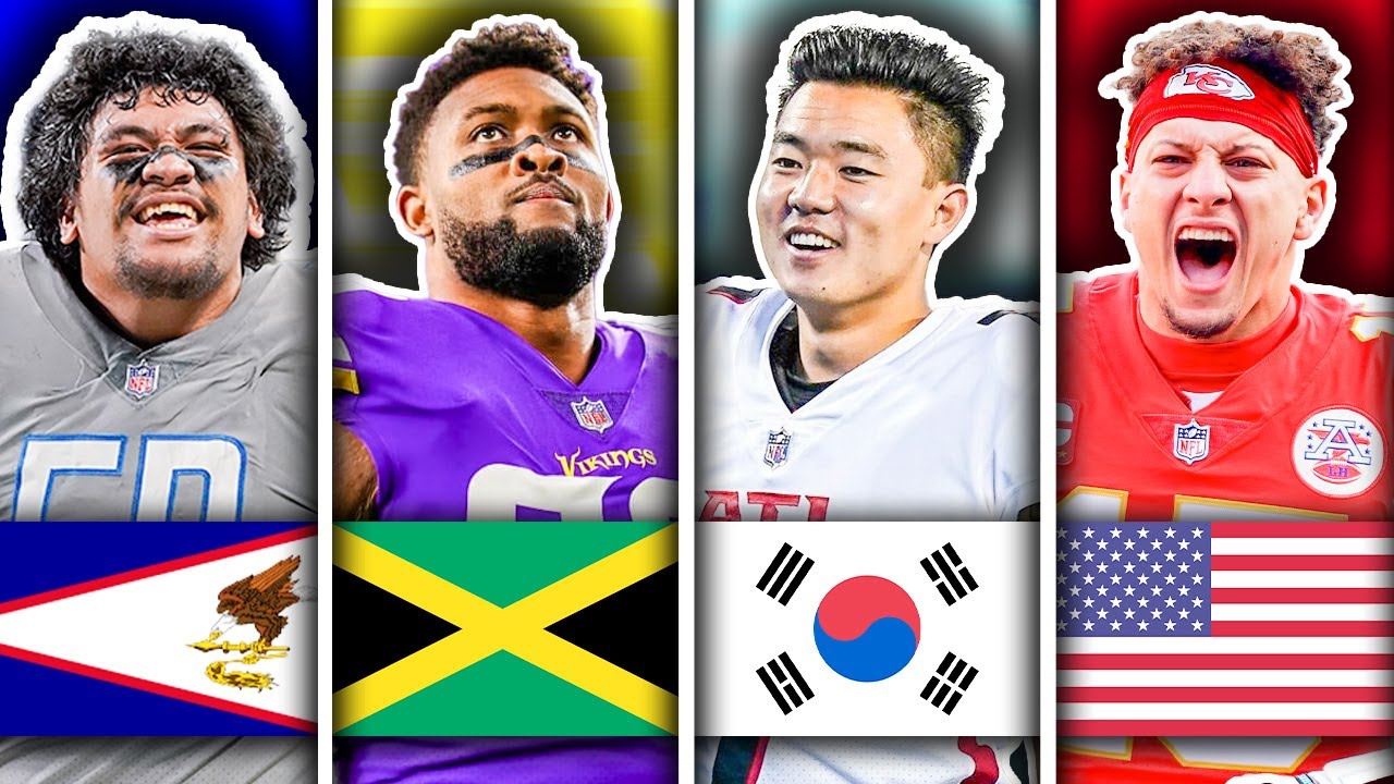 The BEST NFL Player From Each Country In 2023... - The Global Herald