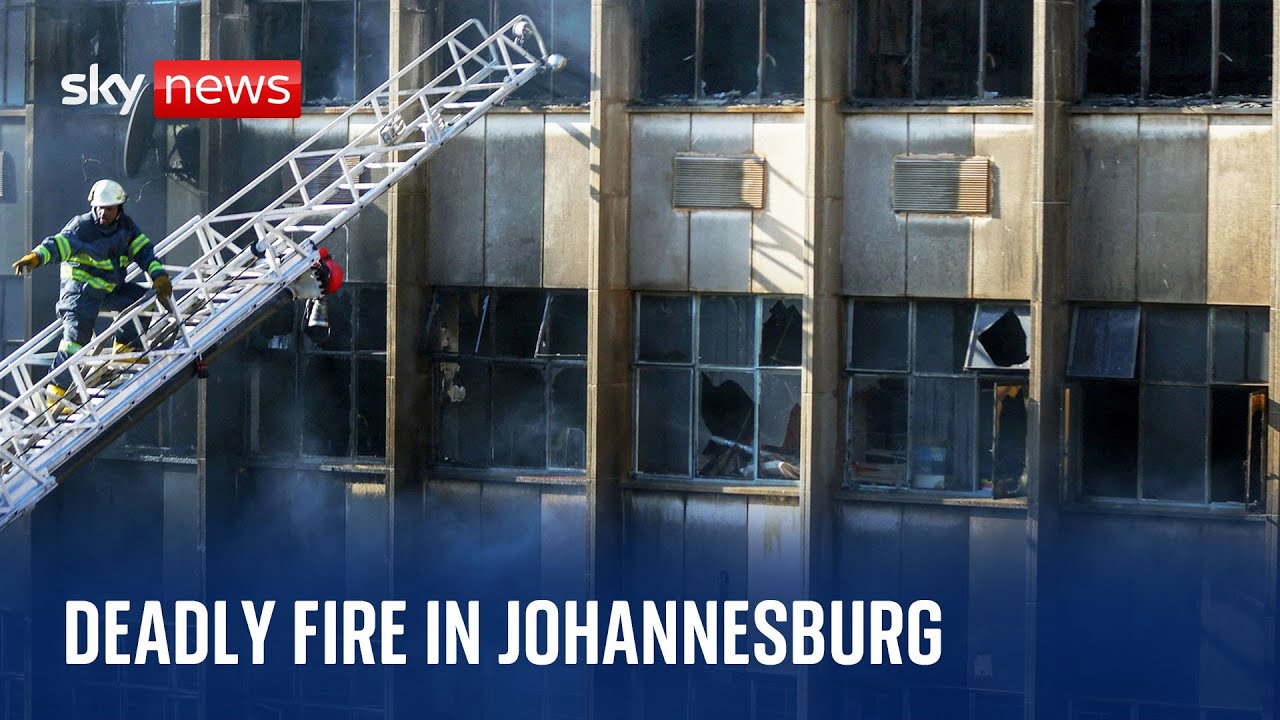 South Africa: More than 60 people killed in Johannesburg fire - The ...