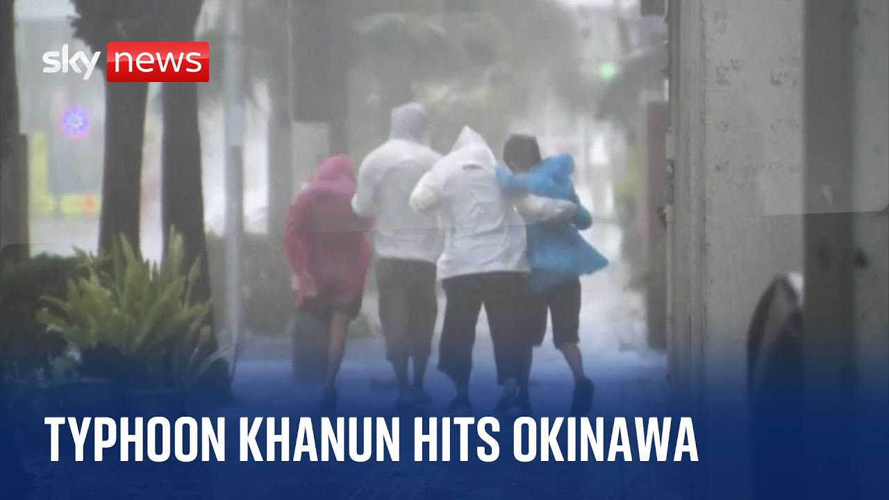 Typhoon Khanun: Japan hit by powerful winds and heavy rain - The Global ...