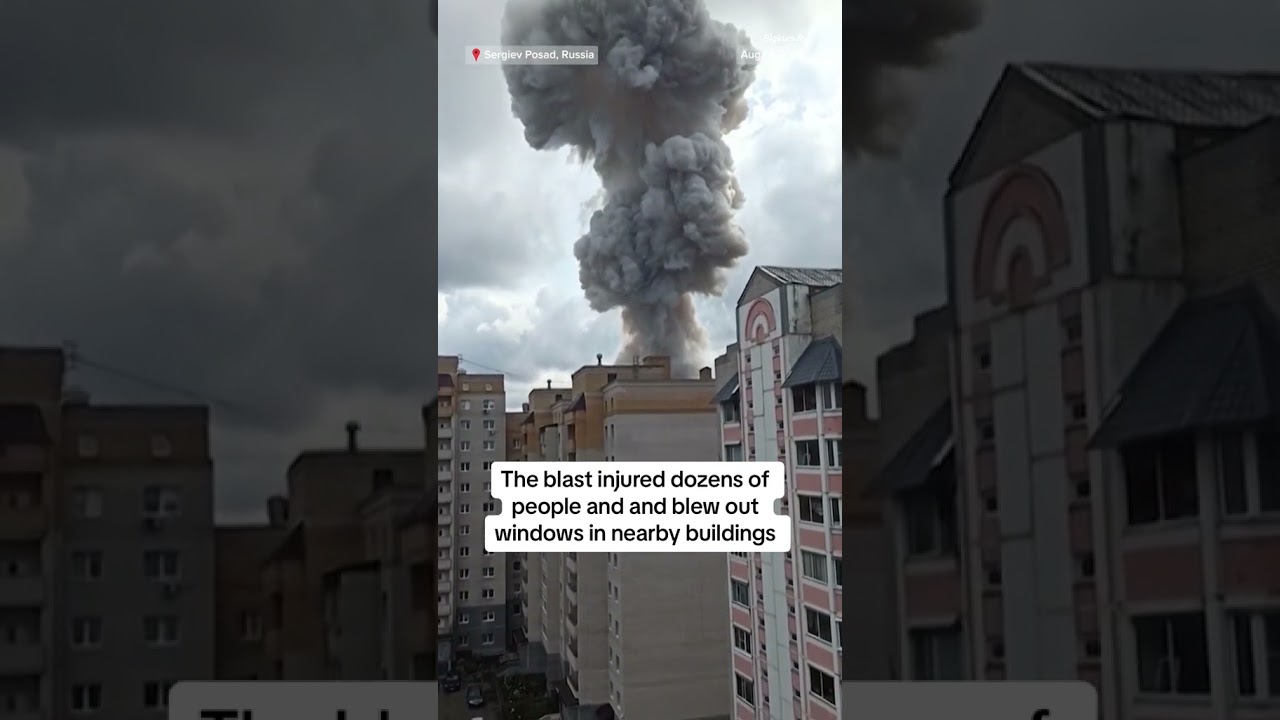 Massive explosion rocked a factory in the Moscow region - The Global Herald