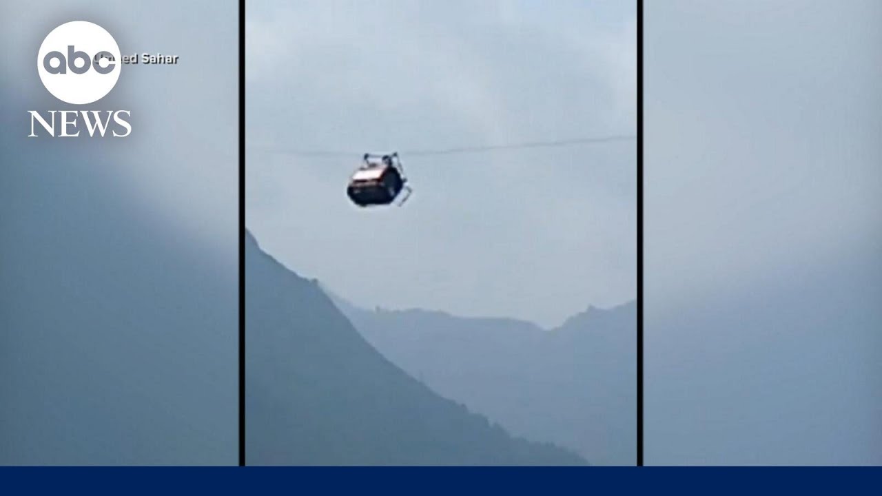 Rescue underway for children dangling from cable car in Pakistan | ABCNL - The Global Herald