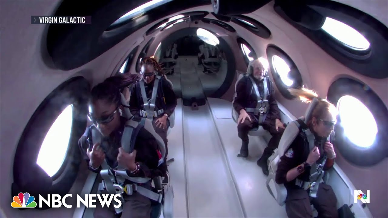 Virgin Galactic launches civilian crew to edge of space in historic ...