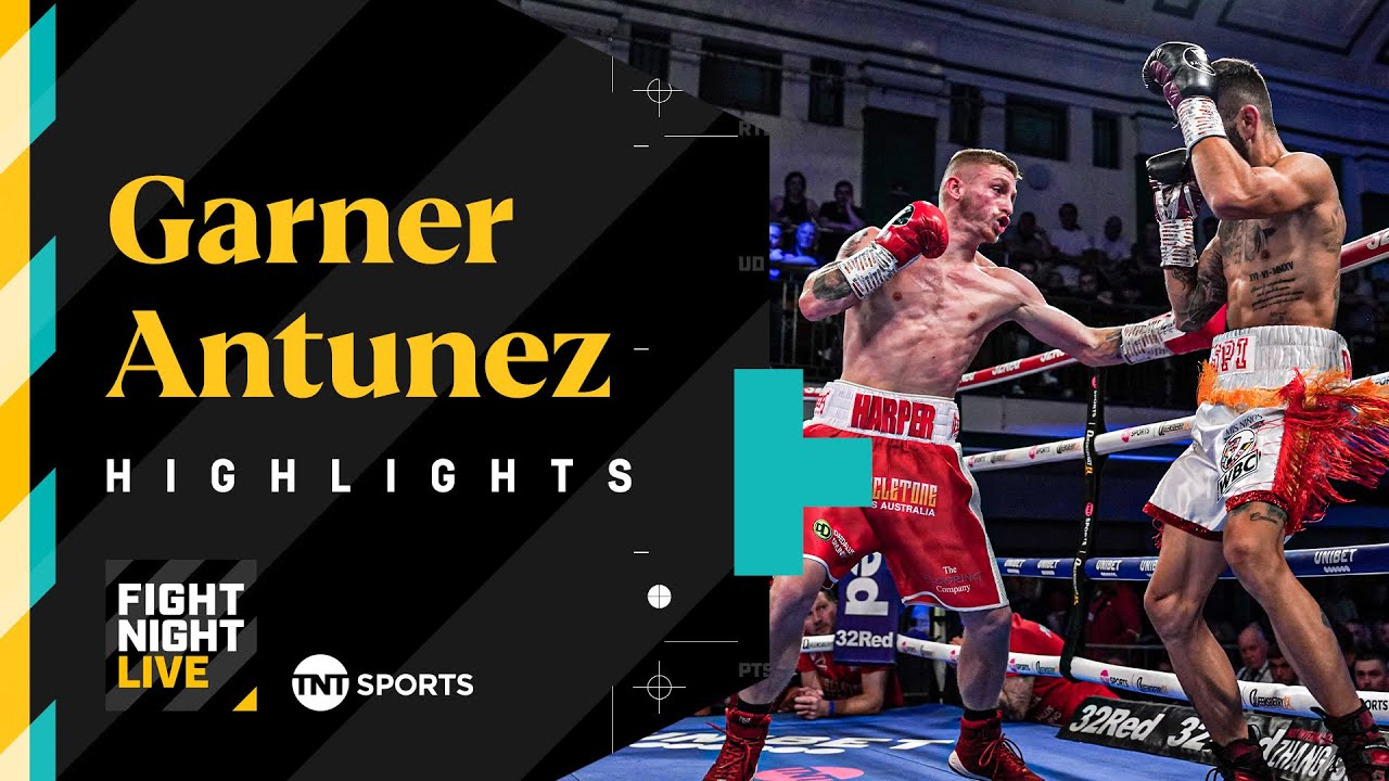 The Piranha strikes with vicious KO! Ryan Garner v Juan Jesus Antunez | TNT Sports Boxing ...