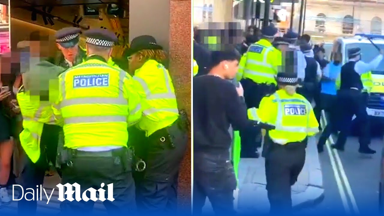 Violence in Central London as TikTok encourages youths to loot high ...