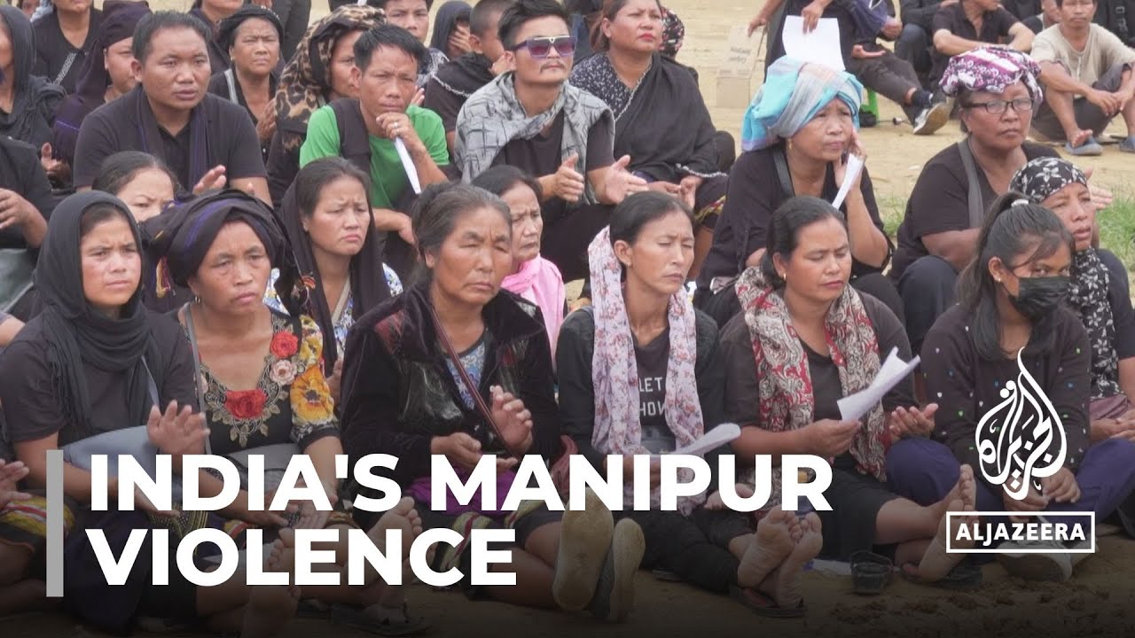 India's Manipur violence: Dispute over burial site postpones ceremony ...