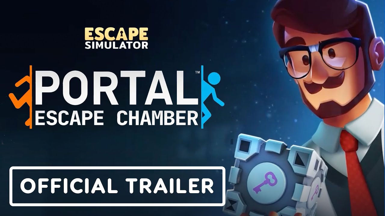 Escape Simulator - Official Portal Escape Chamber DLC Trailer - The ...