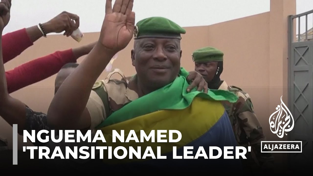 General Nguema named Gabon’s transitional leader after coup - The ...