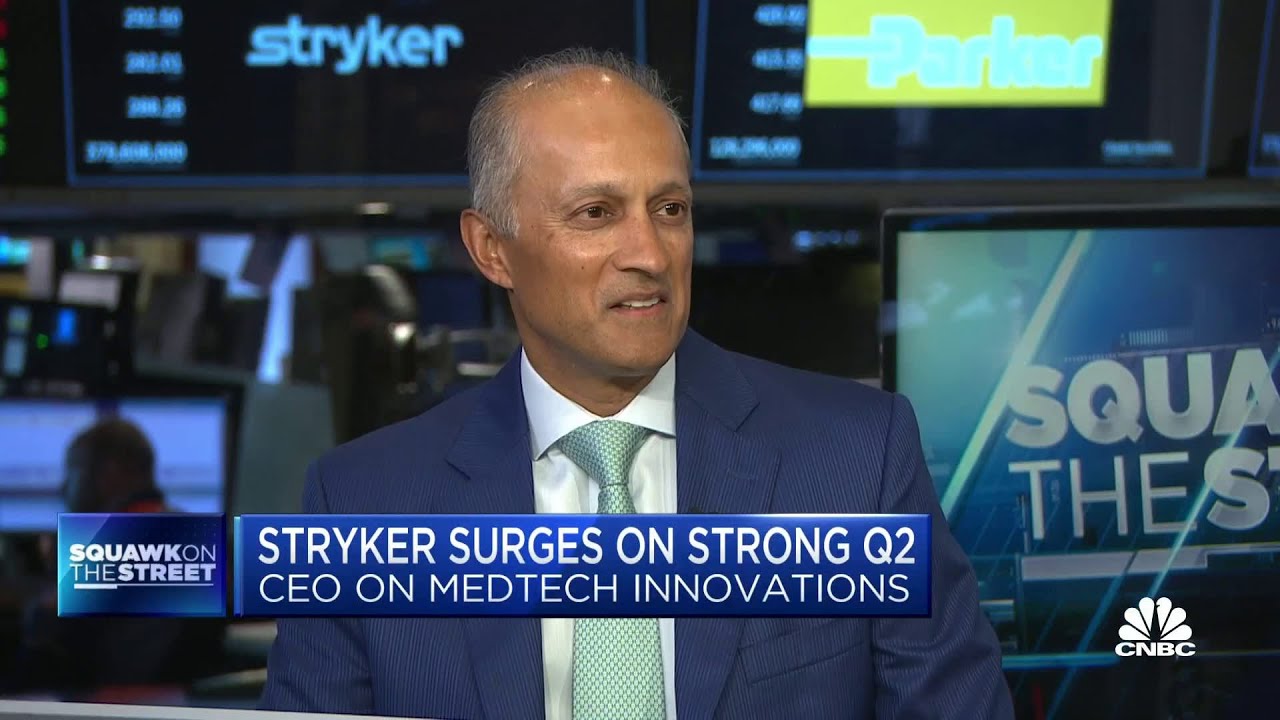 Stryker CEO: We're in the midst of 'supercycle of innovation' across ...