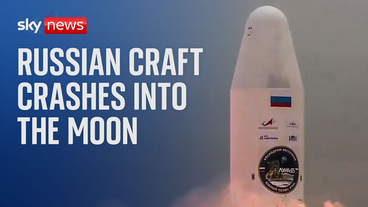 Russias Luna 25 Spacecraft Crashes Into Moon The Global Herald