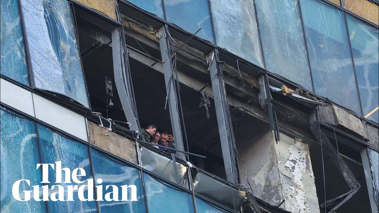 Moscow high-rise building in business district hit again by drone ...